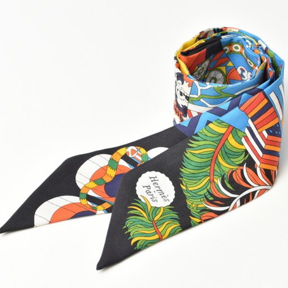 Hermes | Accessories | Hermes Twilly Scarf Muffler Hermes Silk Twill ...